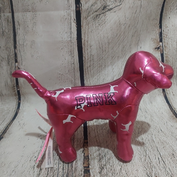 PINK Victoria's Secret | Toys | Victorias Secret Pink Logo Dog Plush ...
